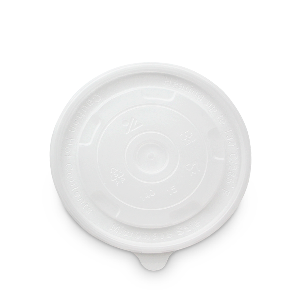 140mm PP Paper Bowl Lid – Nature Pac